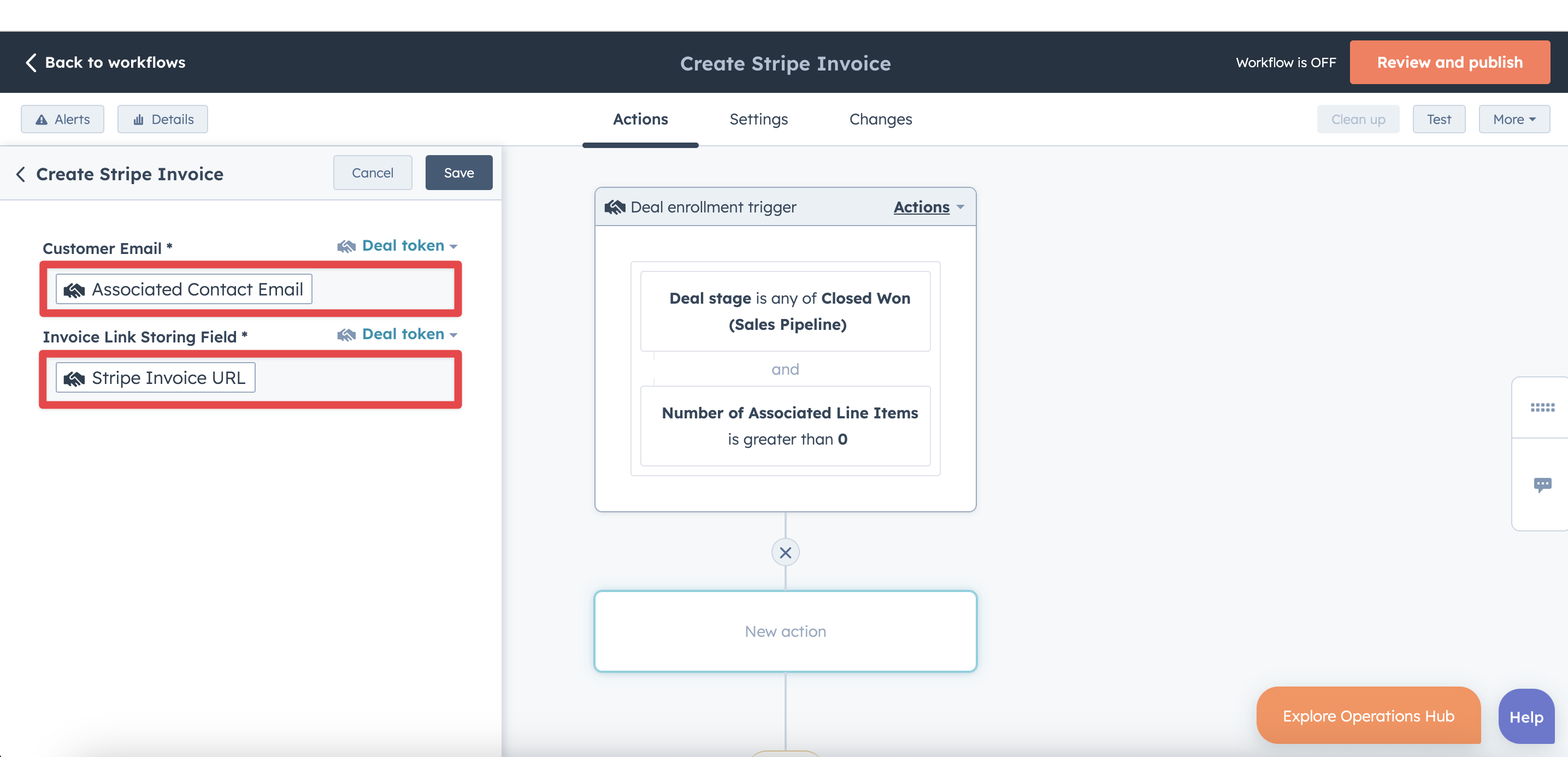 How to Automatically Create A Stripe Invoice Link Using saas•hapily